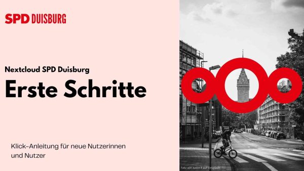 Freitagspost & Nextcloud › SPD Duisburg